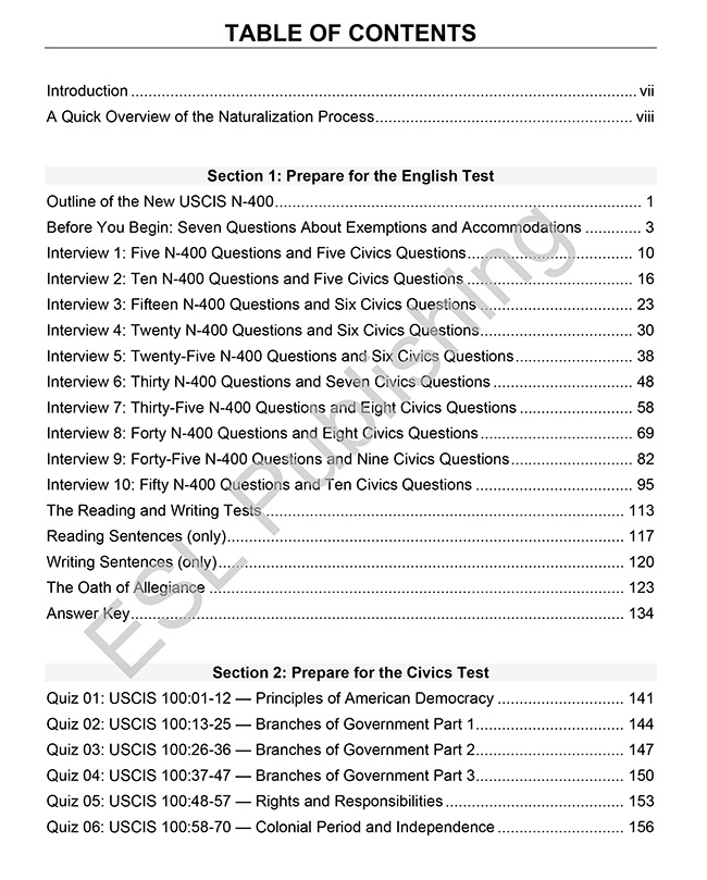 U.S. Citizenship Bootcamp - ESL Publishing